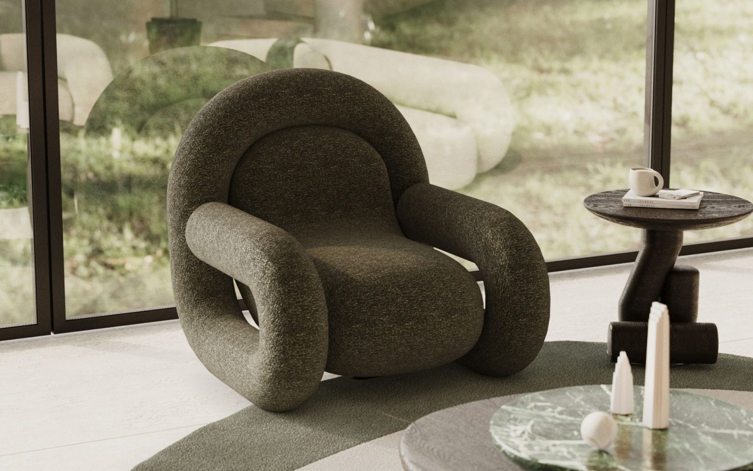 Loop Armchair - Elve
